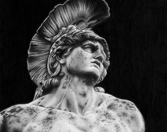 Balance Jono Dry Pencil Drawing Print - Etsy