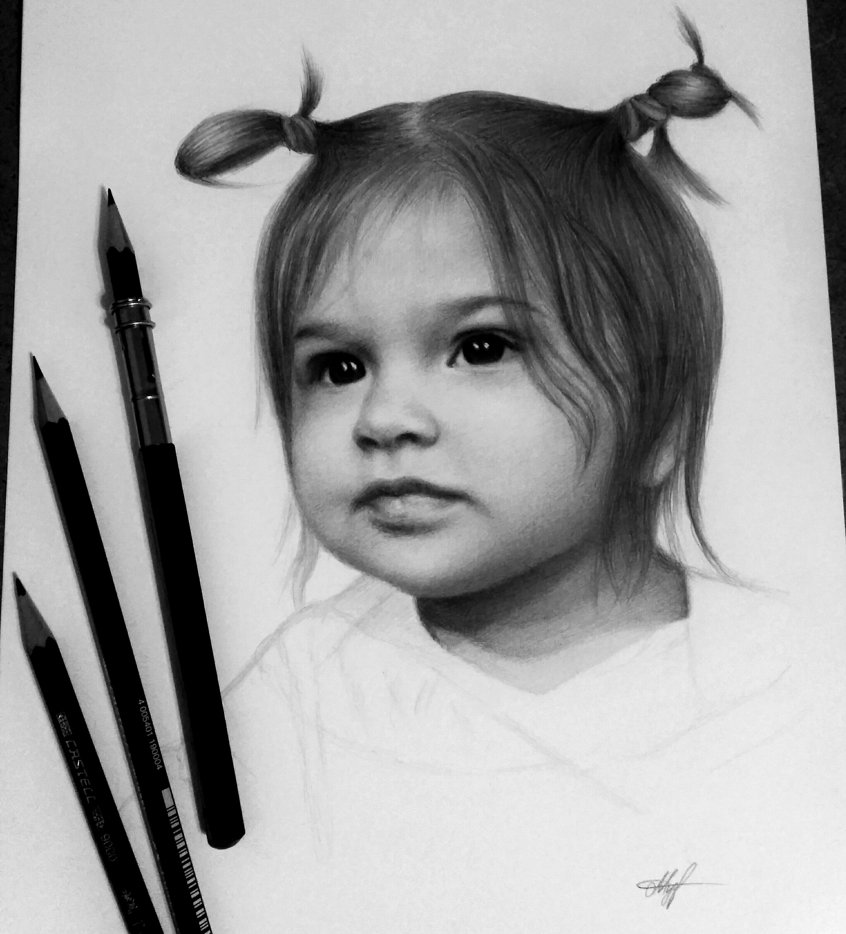 Commissioned Single Pencil Portrait, Original Drawing, Hand Drawn - Etsy