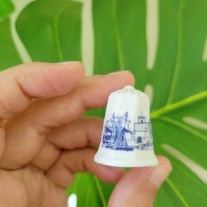 Vintage Poole Quay England Harbor Thimble - Etsy