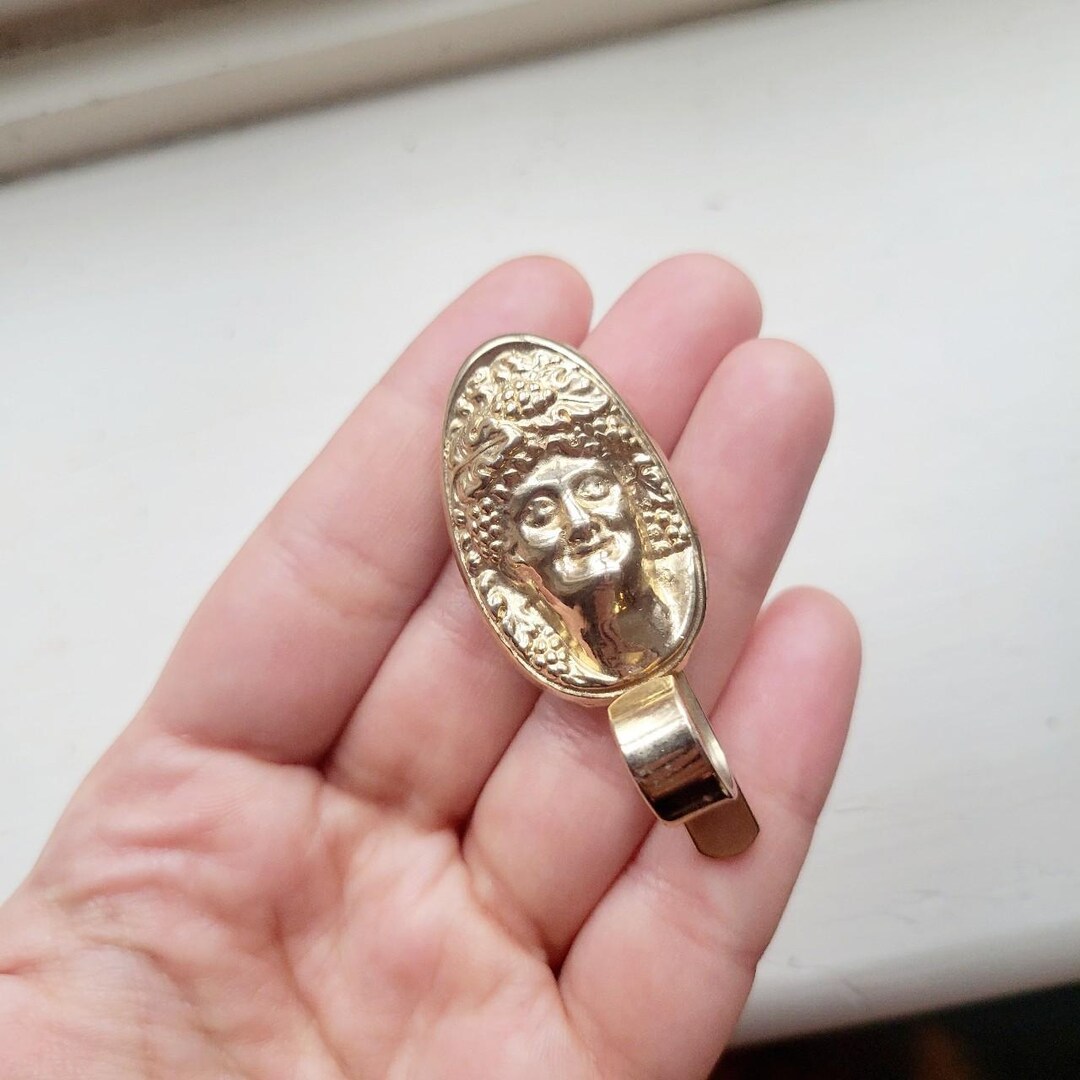 Vintage Art Nouveau Style Gold Bolo Scarf Tie Bar Clip - Etsy