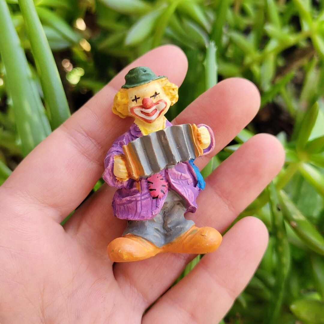 Vintage Clown Figurine - Etsy