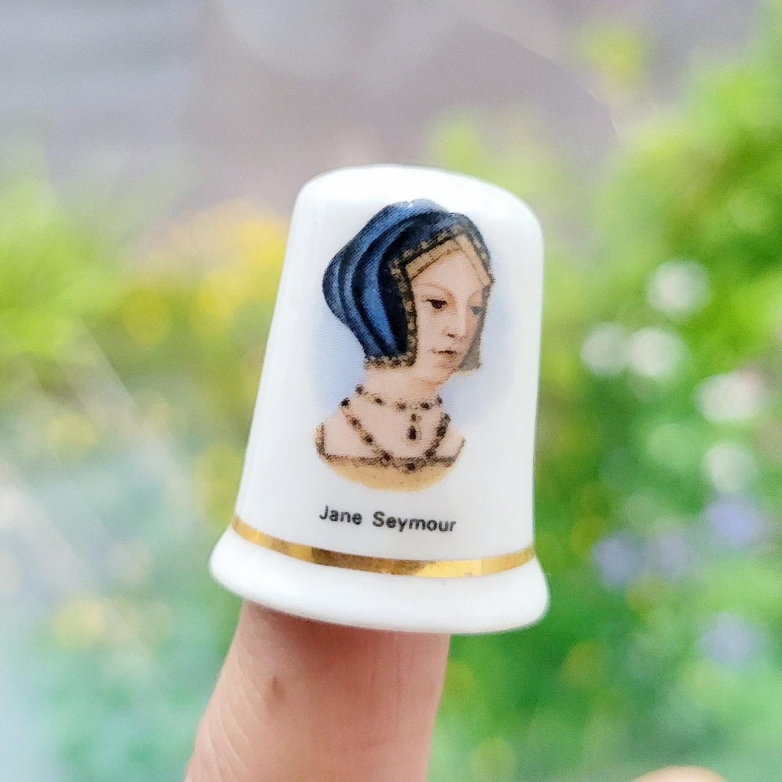 RARE Vintage Jane Seymour Collectible Fenton Fine Bone China Royal ...