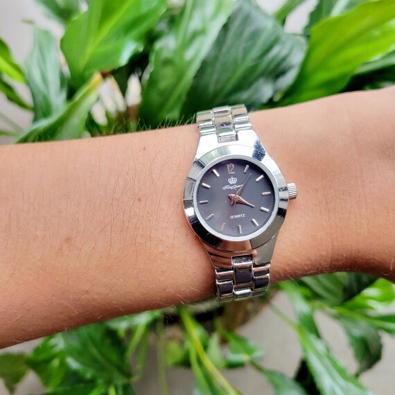 King Quartz Classic Silver Watch - Gem
