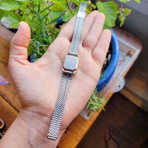 Vintage Seiko Quartz Classic Gold Womens Womans Square Rectangular Watch - Etsy