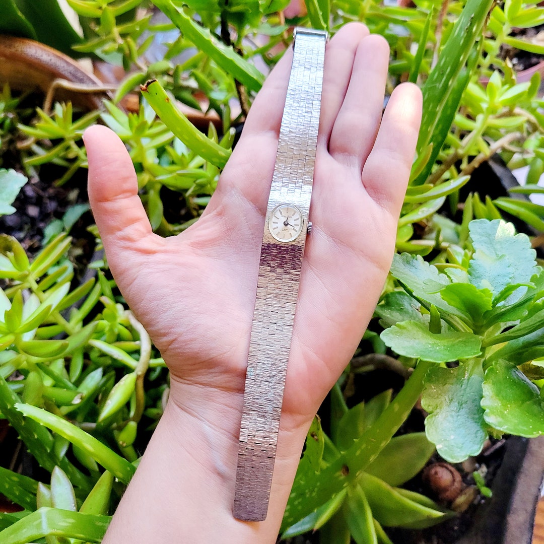 Vintage Swiss Petite Elite 17 Jewels Incabloc Classic Silver - Etsy