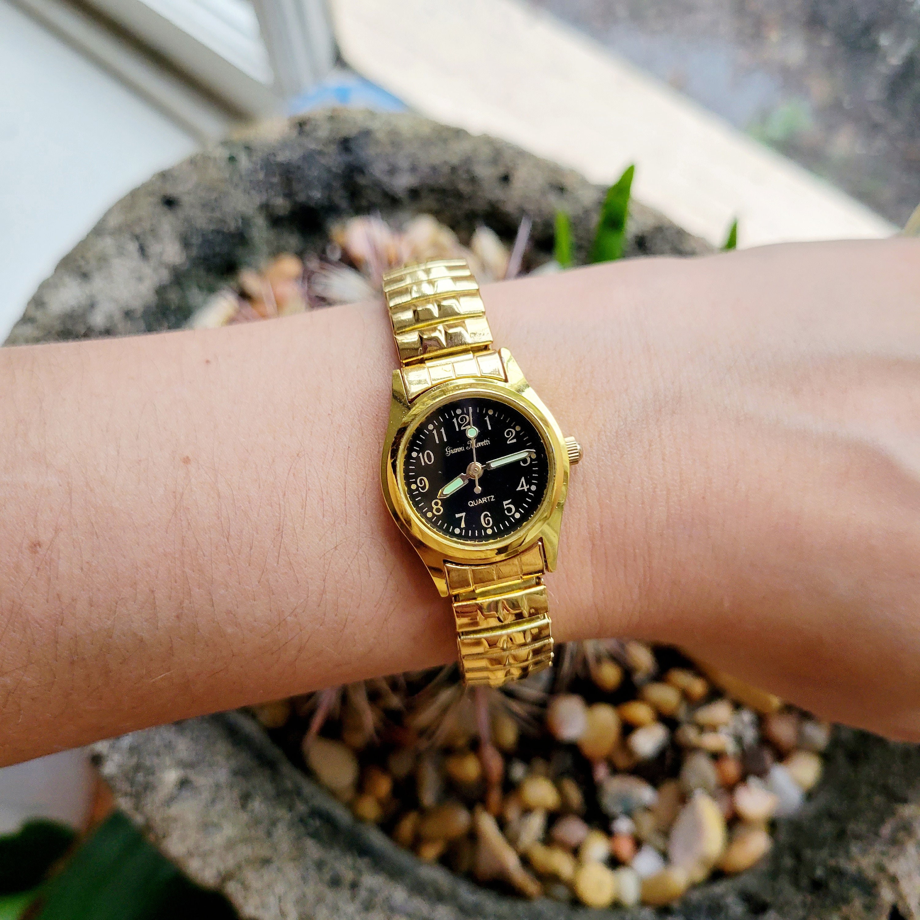 Classic Gianni Moretti Gold Stretch Watch - Etsy