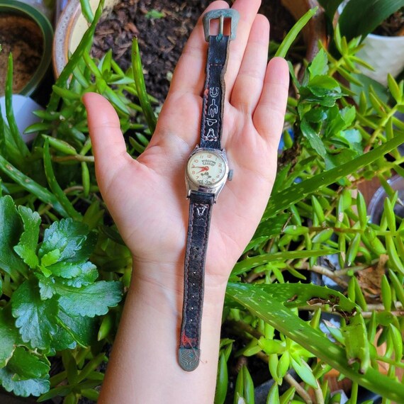 Rare Vintage Hopalong Cassidy Genuine Watch Gem 3569