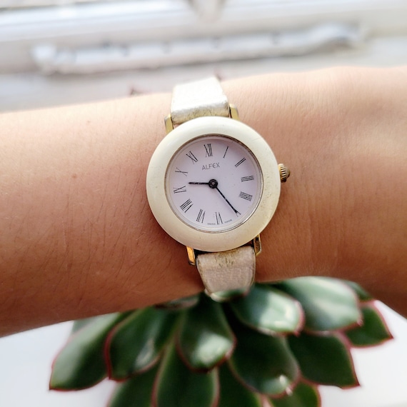 Vintage Swiss Alfex Watch Watch - Gem