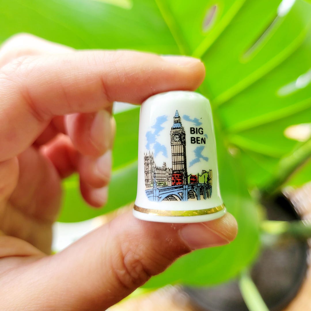 Vintage Big Ben London England Thimble - Etsy