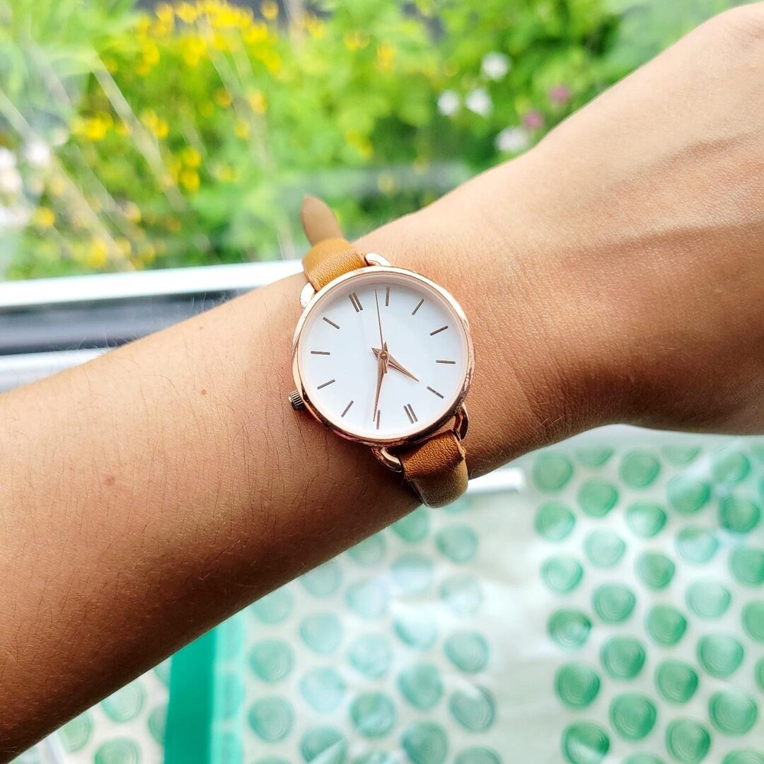 Classic Tan Watch - Etsy