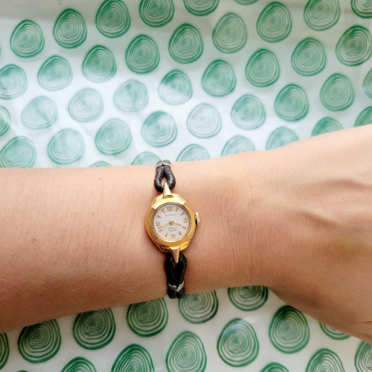 Vintage Swiss Rotary 17 Jewels Incabloc Watch - Etsy