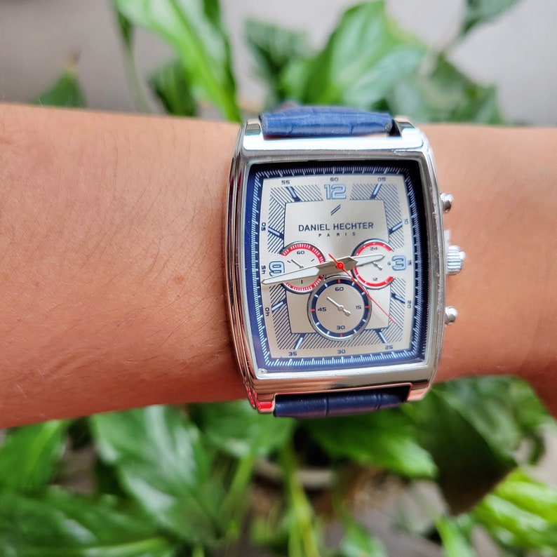 Daniel Hechter Paris Atlas Navy Herrenuhr - Etsy.de
