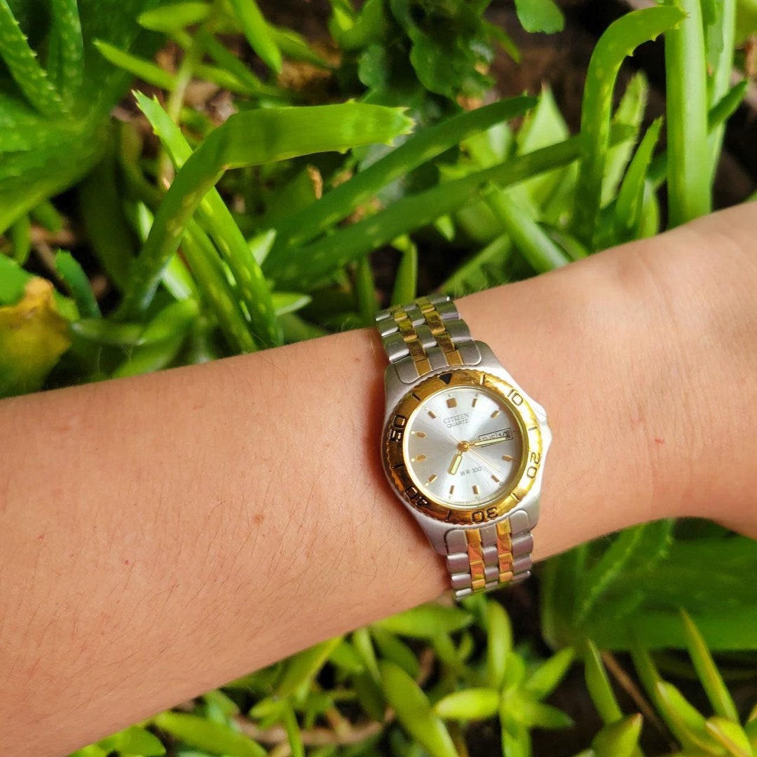 Vintage Citizen Quartz Watch - Etsy