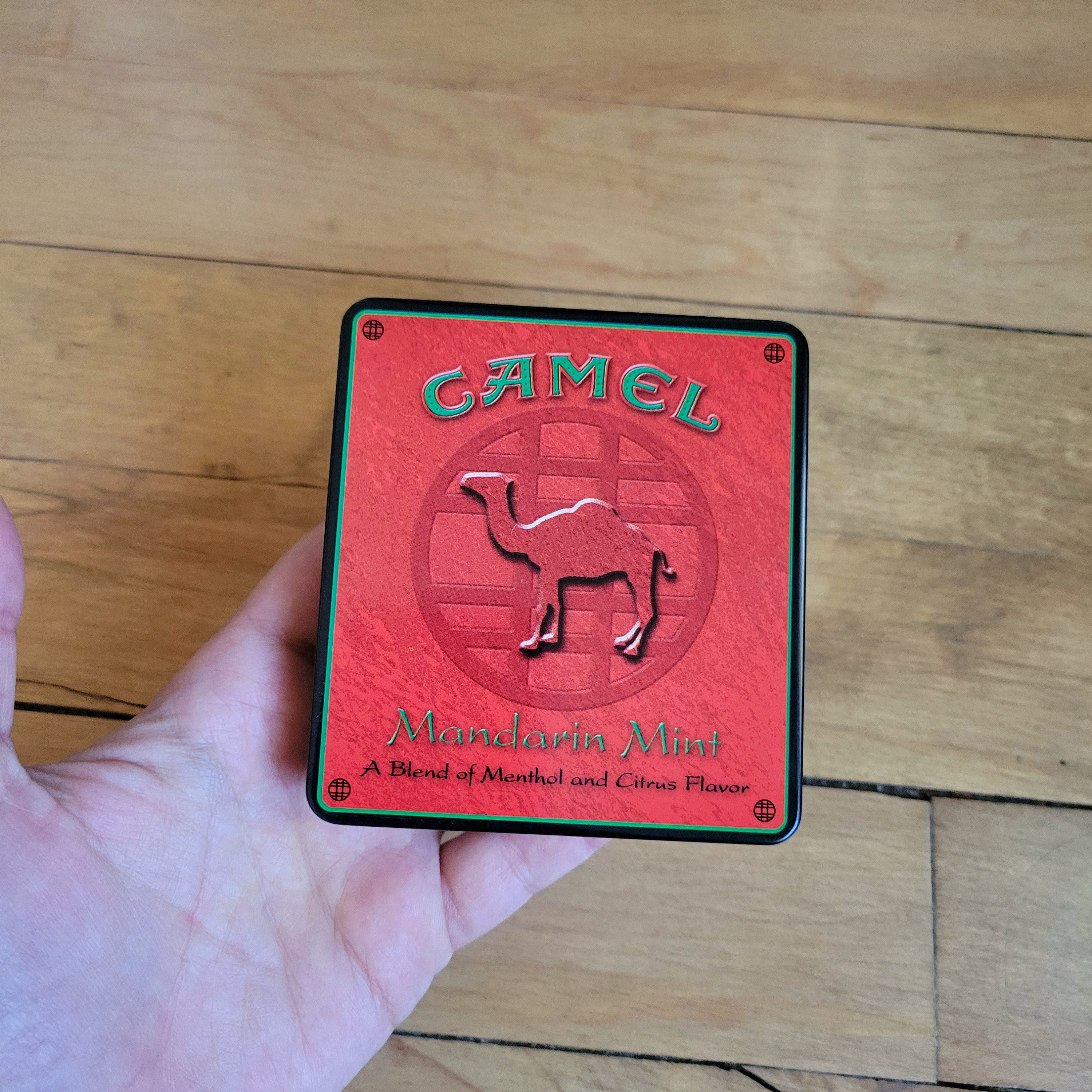 Vintage Camel Tin Cigarette Box - Etsy
