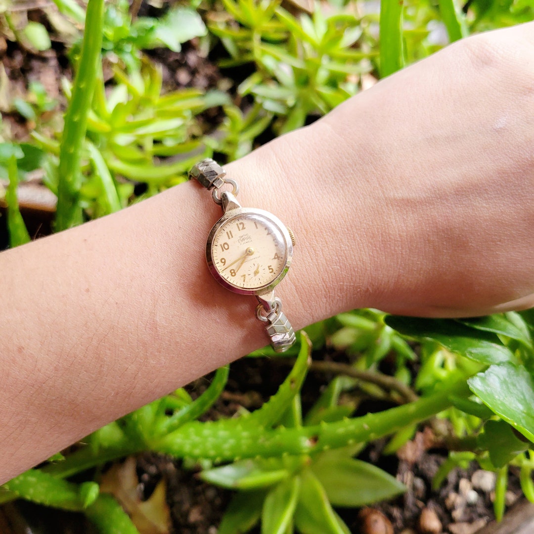 Vintage Smiths Empire 5 Jewels Gold & Silver Stretch Watch - Etsy
