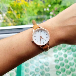 Classic Tan Watch - Etsy