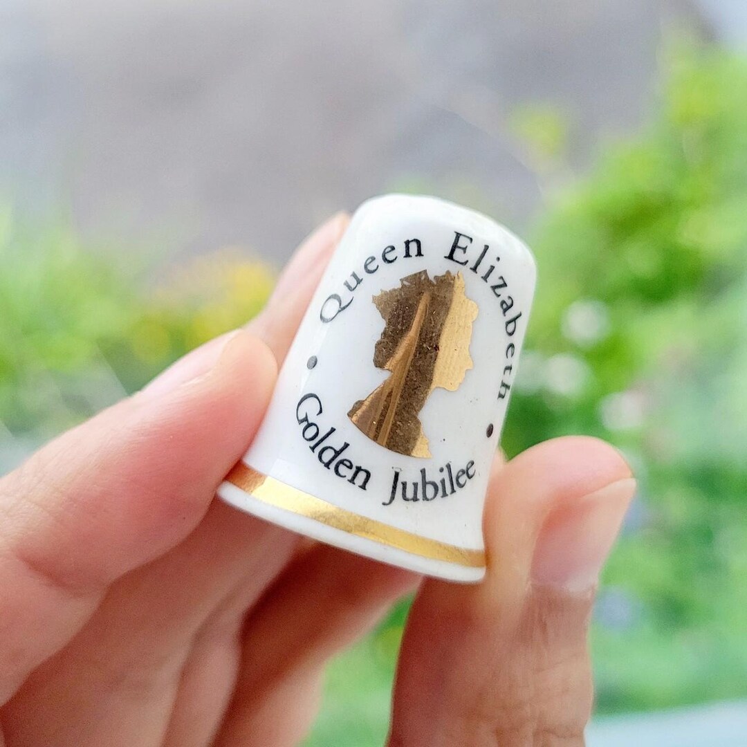 Vintage Queen Elizabeth II Queen's Golden Jubilee Fine Bone China ...