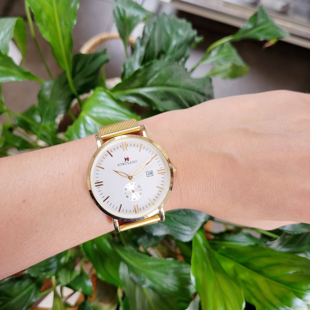 Aokulasic Classic Calendar Watch - Etsy