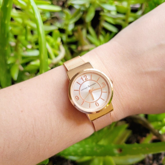 Classic Nathalie Anderson Rose Gold Watch - Gem