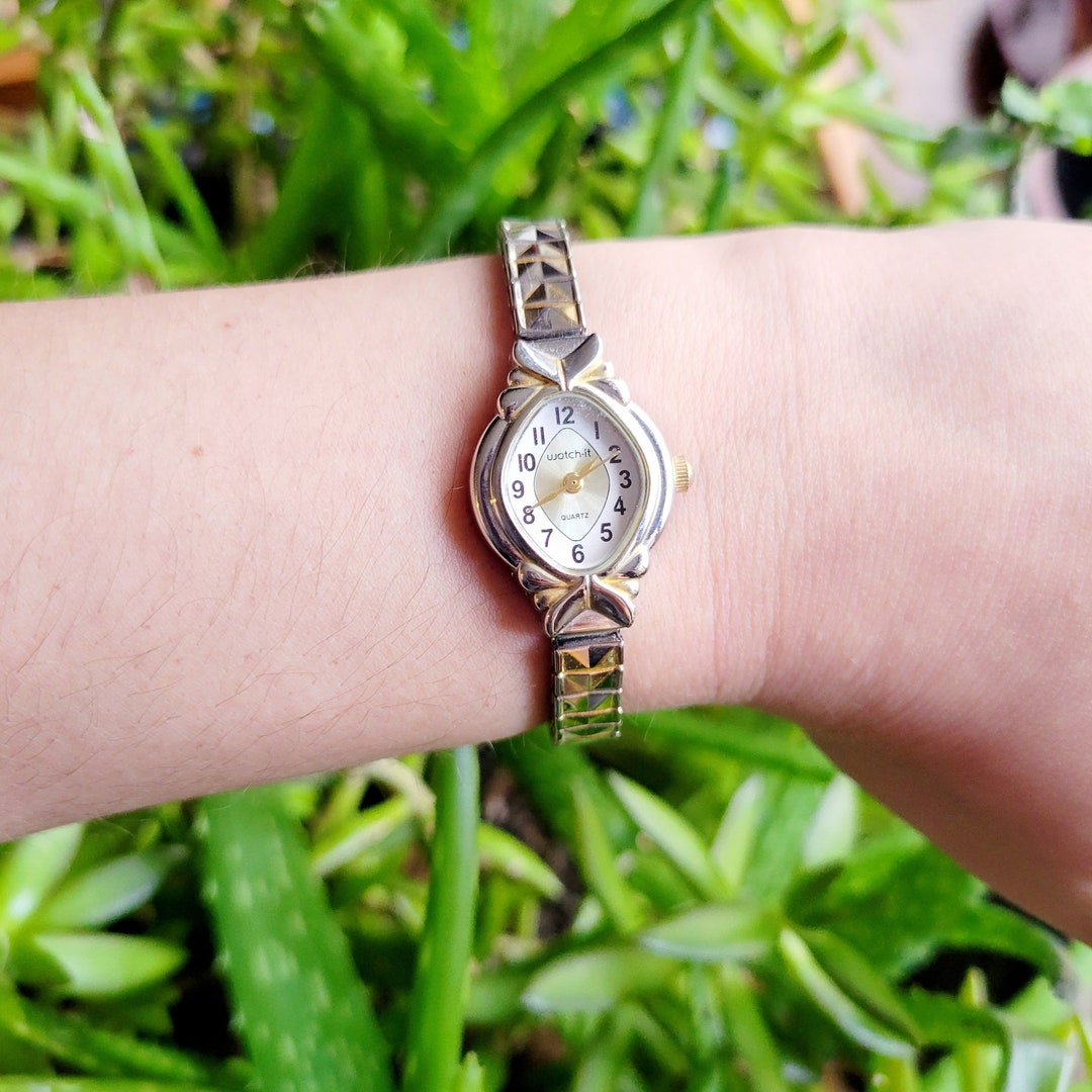 Vintage Watch It Quartz Stretch Watch - Etsy