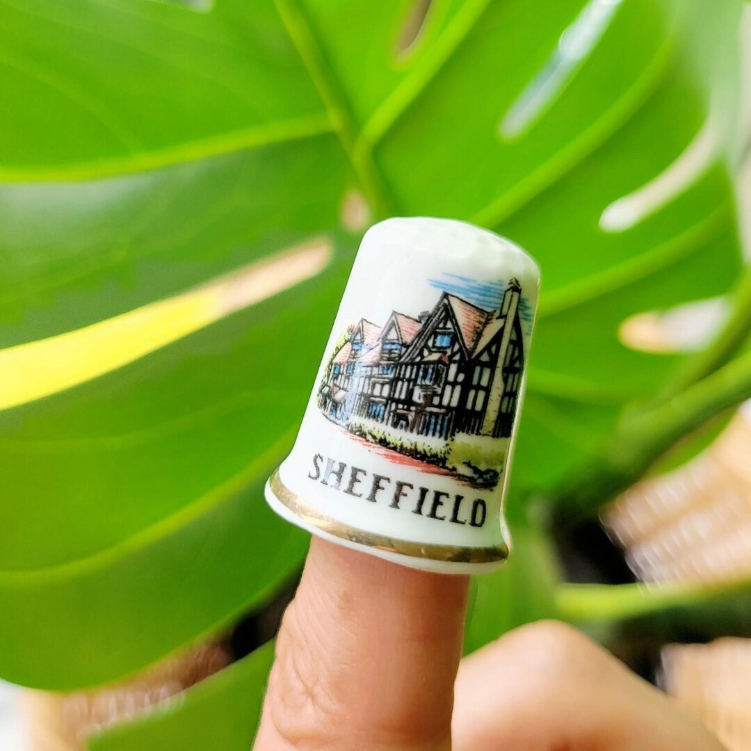 Vintage Sheffield England Thimble - Etsy