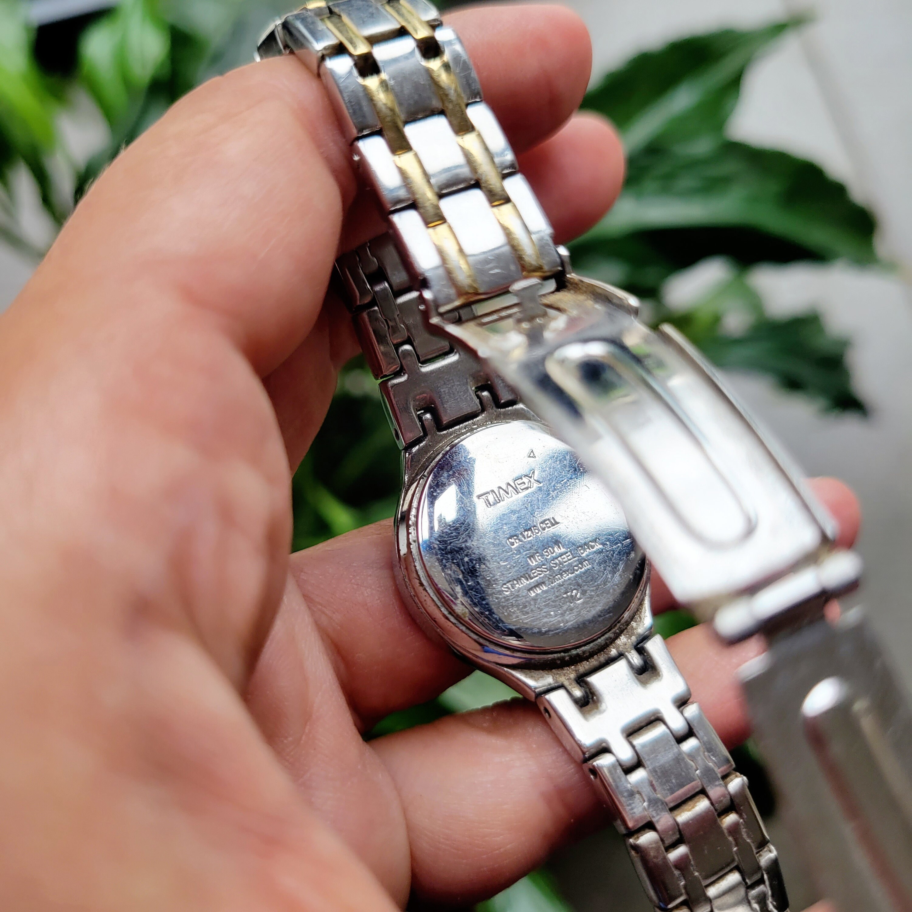 Classic Timex Indiglo Silver Watch - Etsy