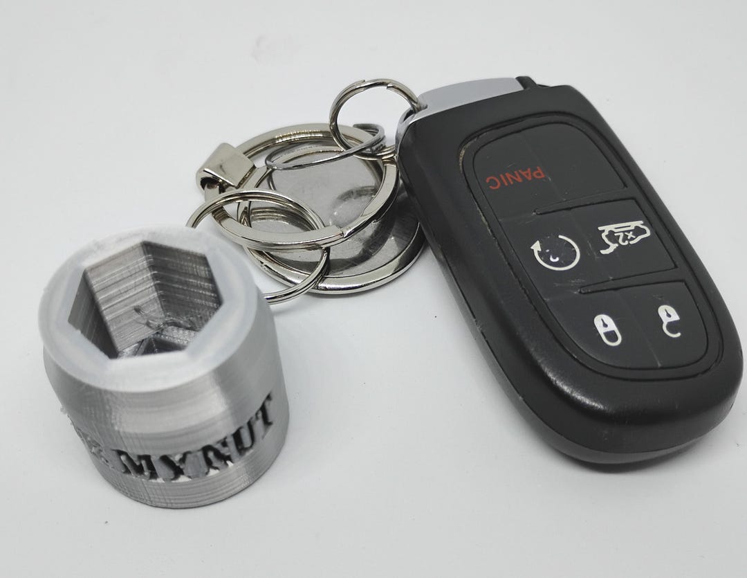 3D Printed Socket Keychain: "your My Nut" Funny Mechanic Gift - Etsy