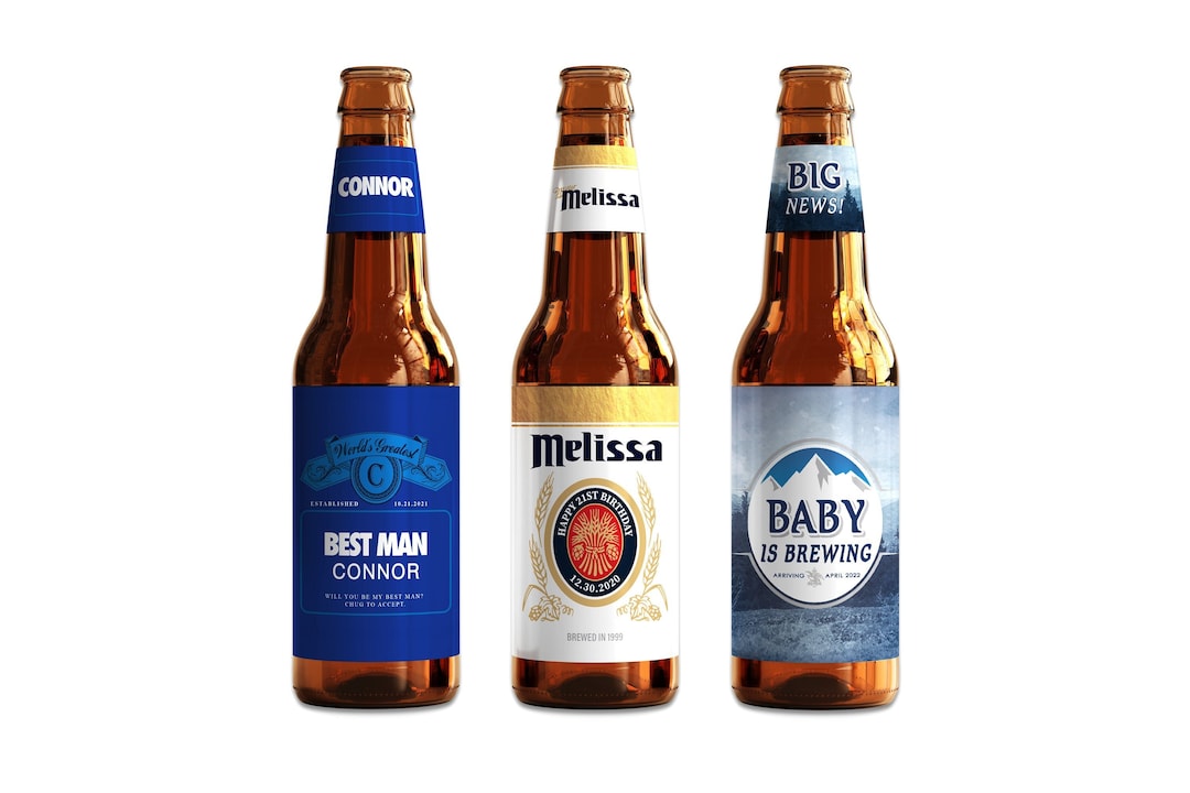 Custom Beer Labels | Personalized Beer Labels | Beer Bottle Label ...