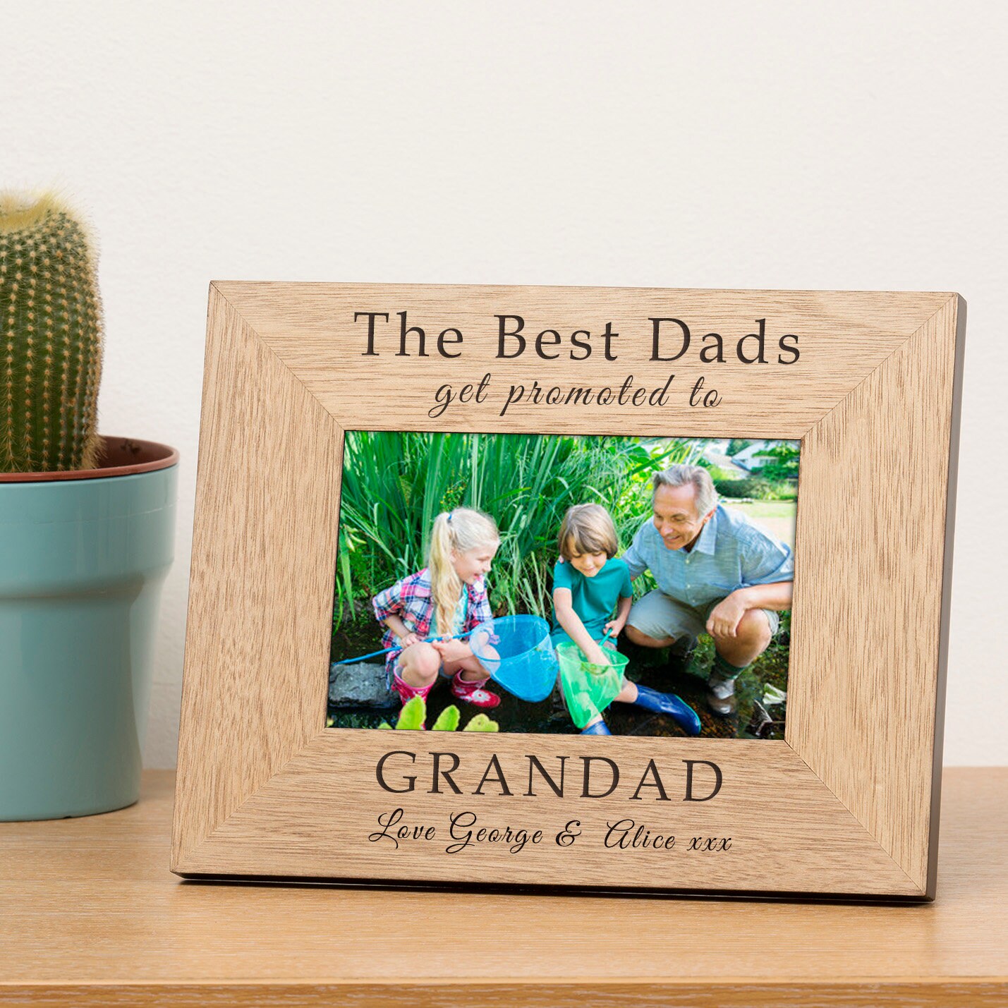Grandad Frame Engraved Grandpa Frame Personalised Grandad - Etsy UK