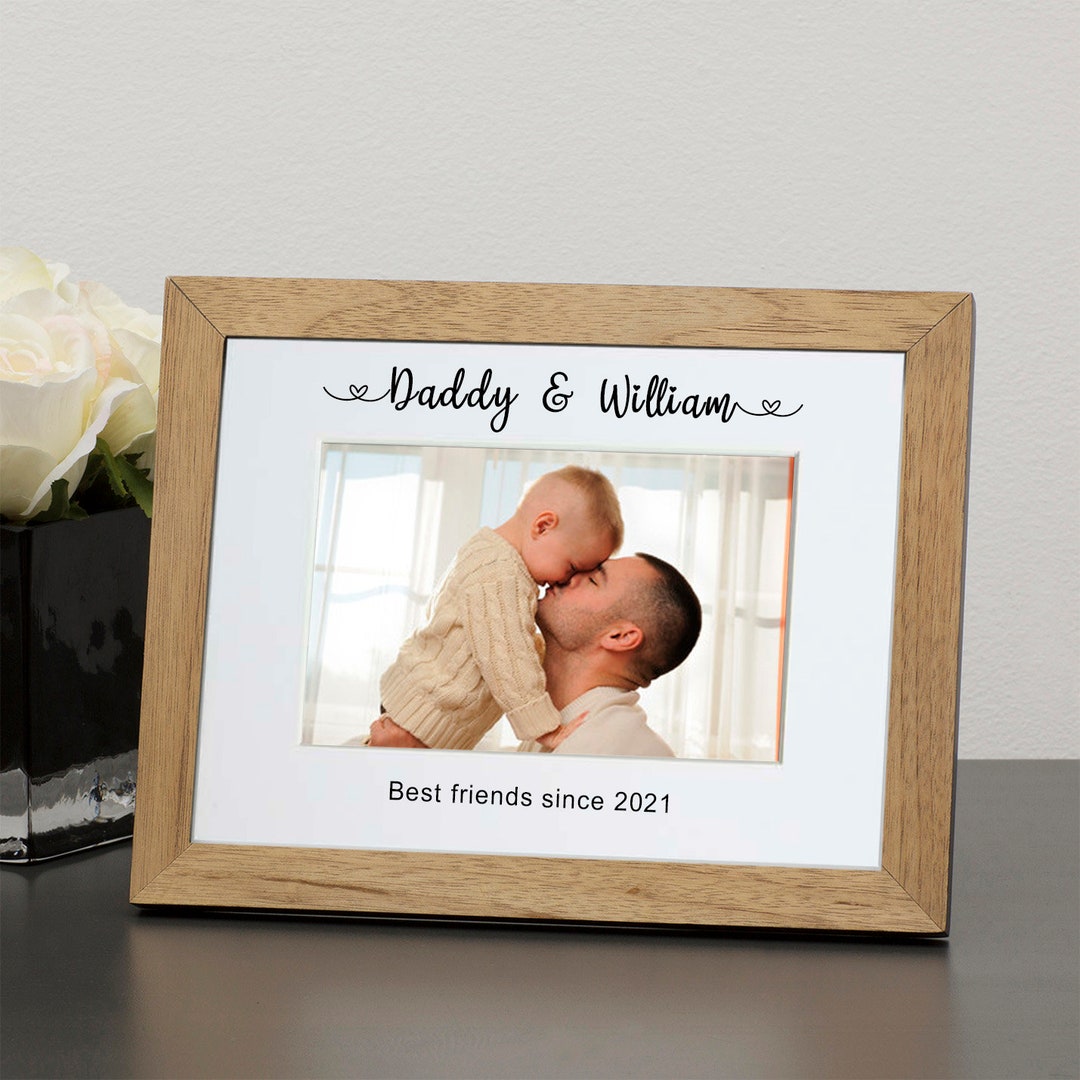 Daddy Photo Frame, Fathers Day Photo Frame, Photo Frame for Daddy, Gift ...