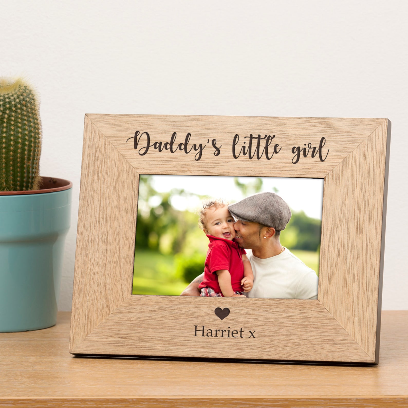 Personalised Daddy's Little Girl Photo Frame Daddy's - Etsy UK