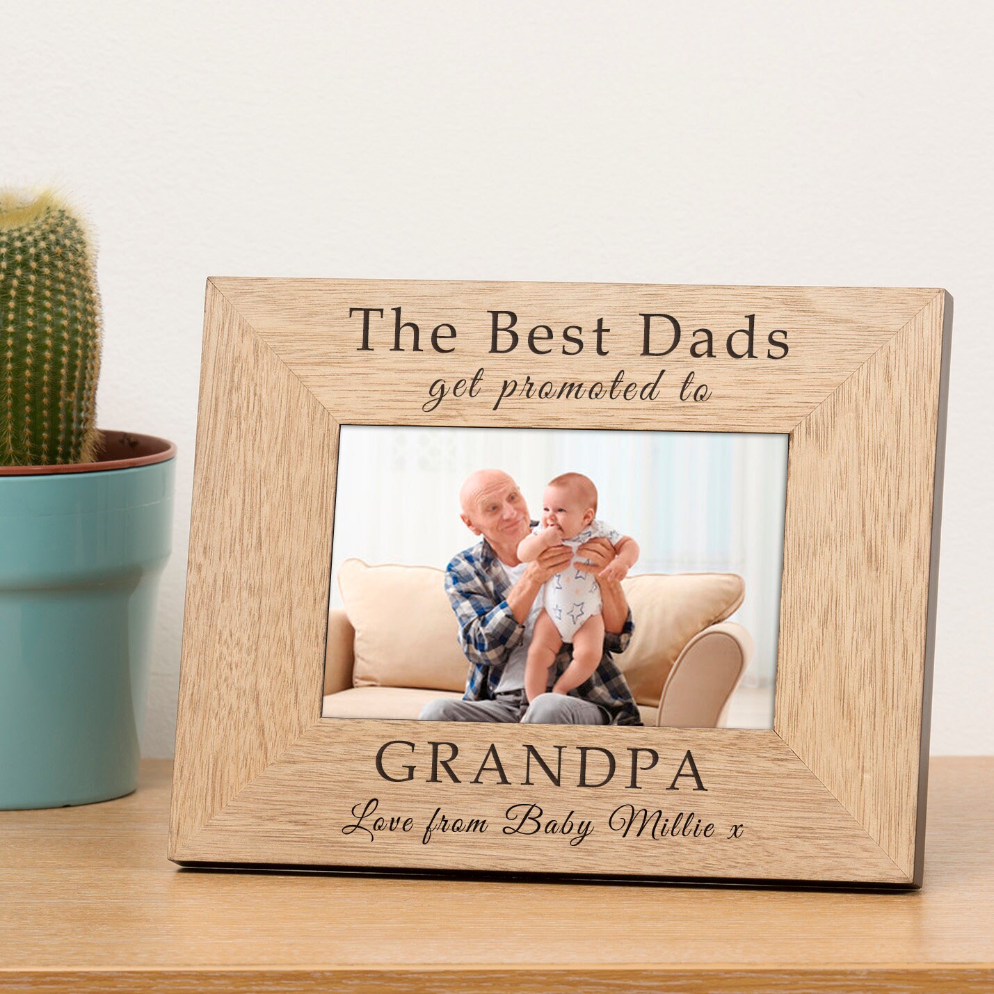Grandad Frame Engraved Grandpa Frame Personalised Grandad - Etsy UK