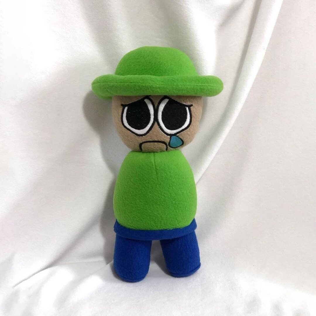 Bandu Plush Golden Apple Applecore Friday Night Funkin FNF Gift Plushie ...