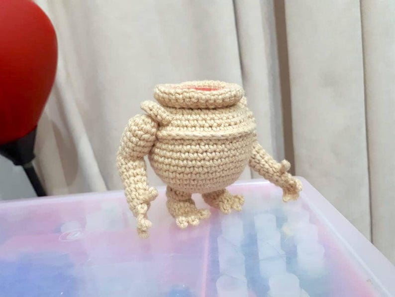 Pot Boy Crochet Elden Ring Plush , Pot Boi Destroyer of Worlds, Stuffed ...