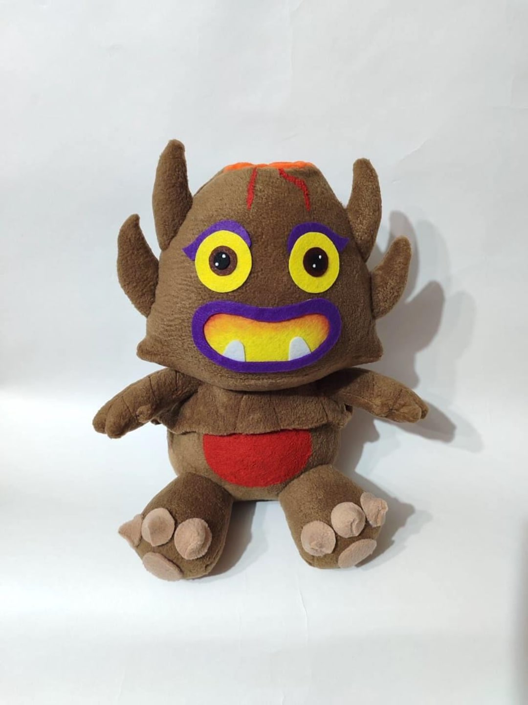 Kayna Plush My Singing Monsters, Monster Plush, Weirdcore Plush, Gamer ...