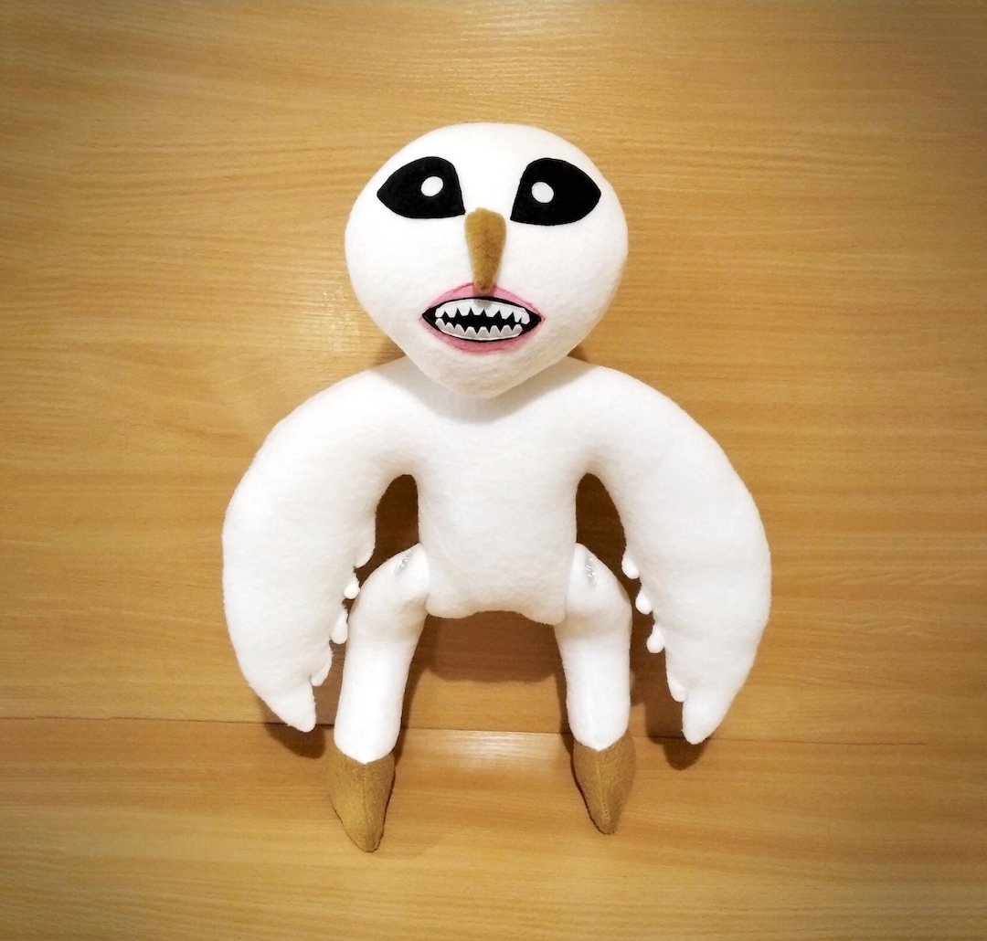 Humanoid Owl Plush, Trevor Henderson, Soft Toy, Plushie Gift, Monster ...