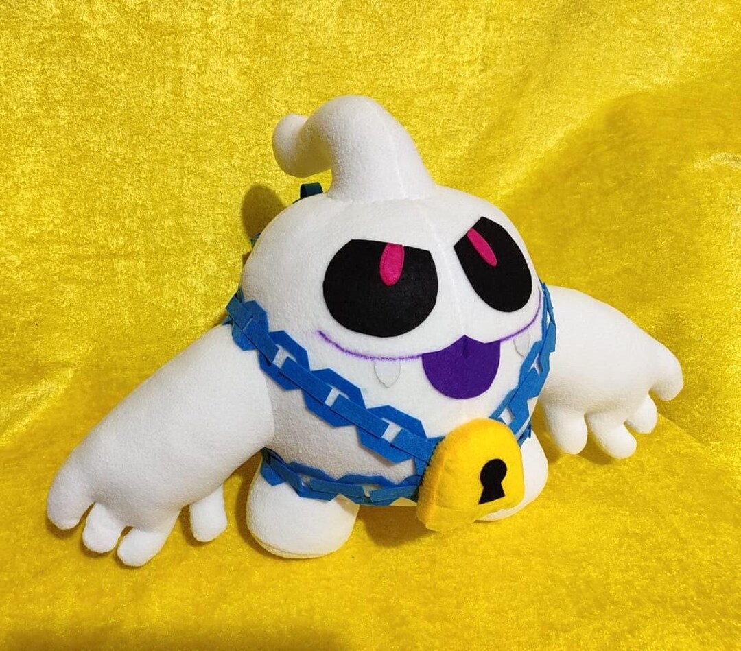 Ghost Squeak Brawl Stars Plush, Handmade Plush, Kawaii Plush - Etsy UK