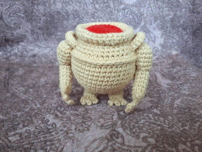 Pot Boy Crochet Elden Ring Plush , Pot Boi Destroyer of Worlds, Stuffed ...