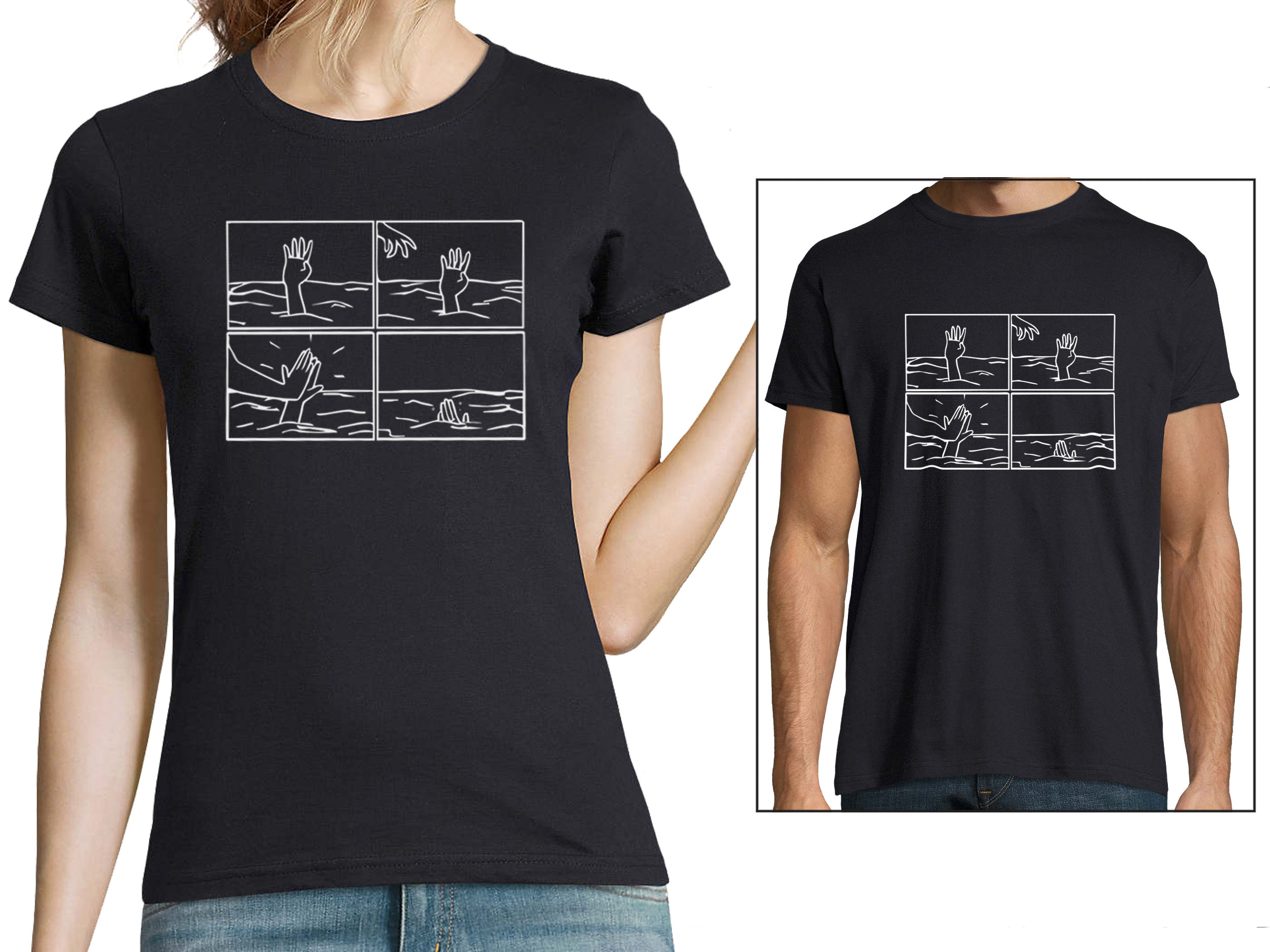 Meme High Five Shirt With Anime Comic, Dark Humor Funny Tee, Sassy ...