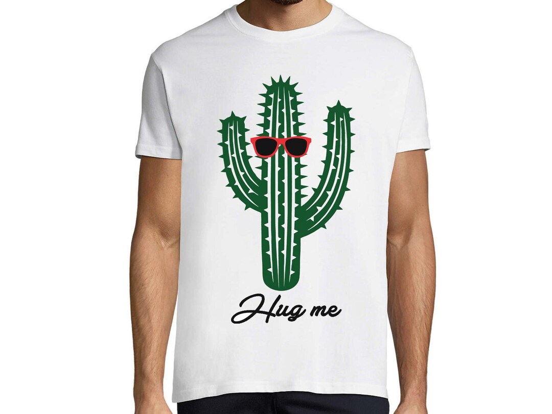 Cactus Shirt for Men or Women No Hugs T-shirt for Introvert - Etsy