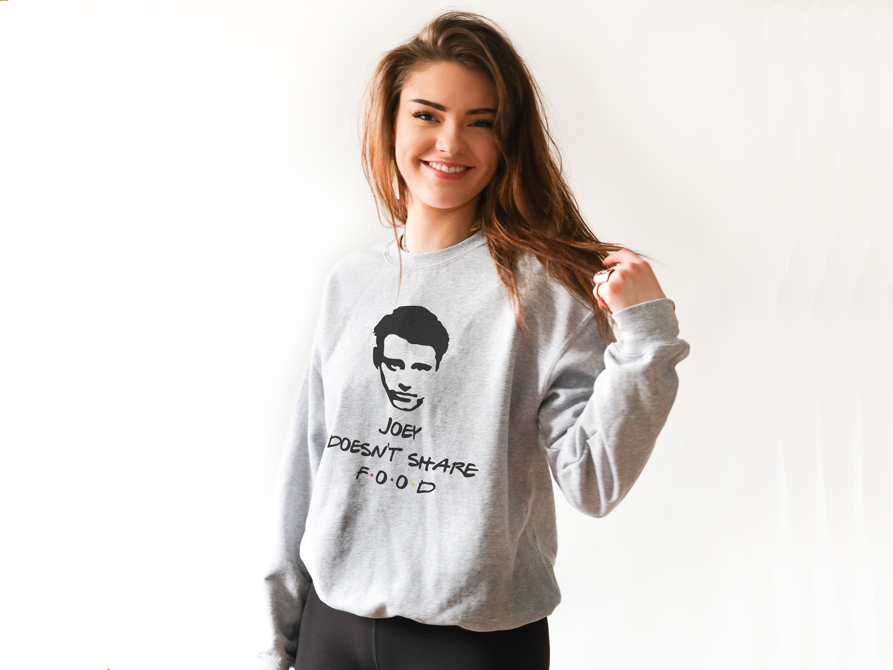Friends TV Show Sweatshirt, Joey Quote Long Sleeve Unisex Sweater ...
