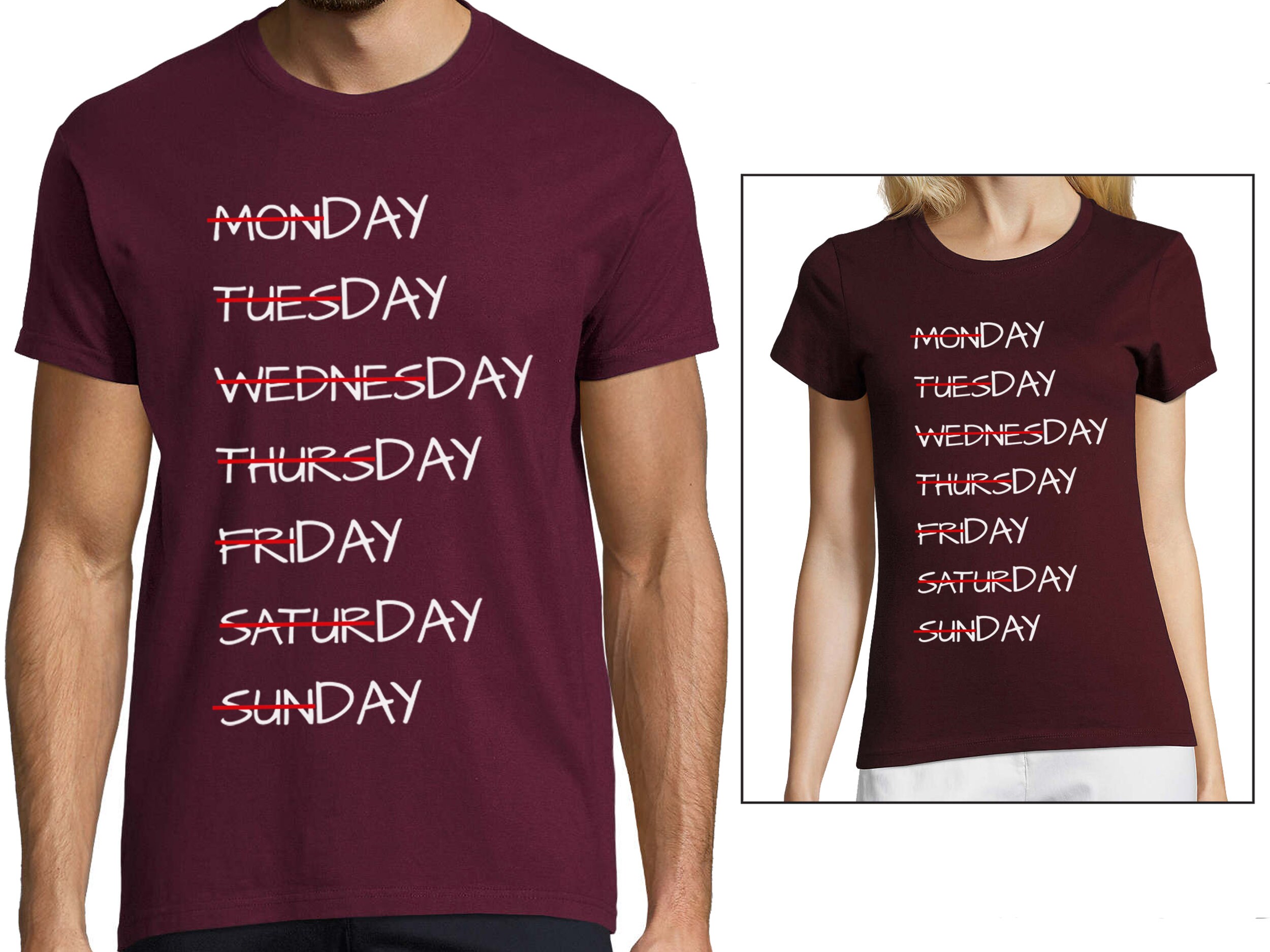 Funny Vacation Shirt Summer Vibes, Humor Weekly Plan T-shirt for Men ...