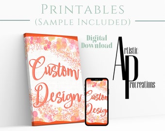 Custom Design Sublimation - Etsy