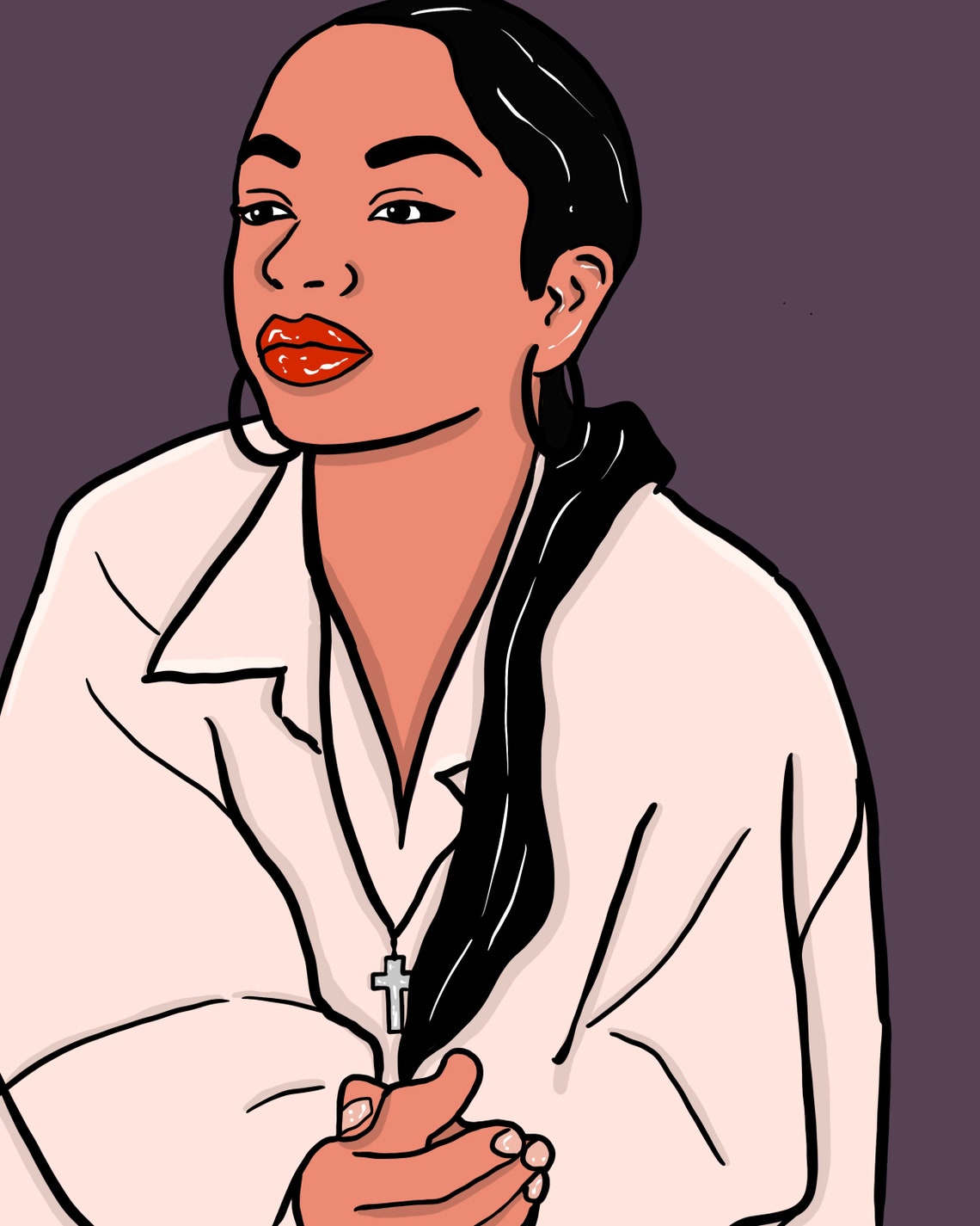 Pre Drawn Outline Canvas DIY Sade/ Instant Download/ DIY - Etsy