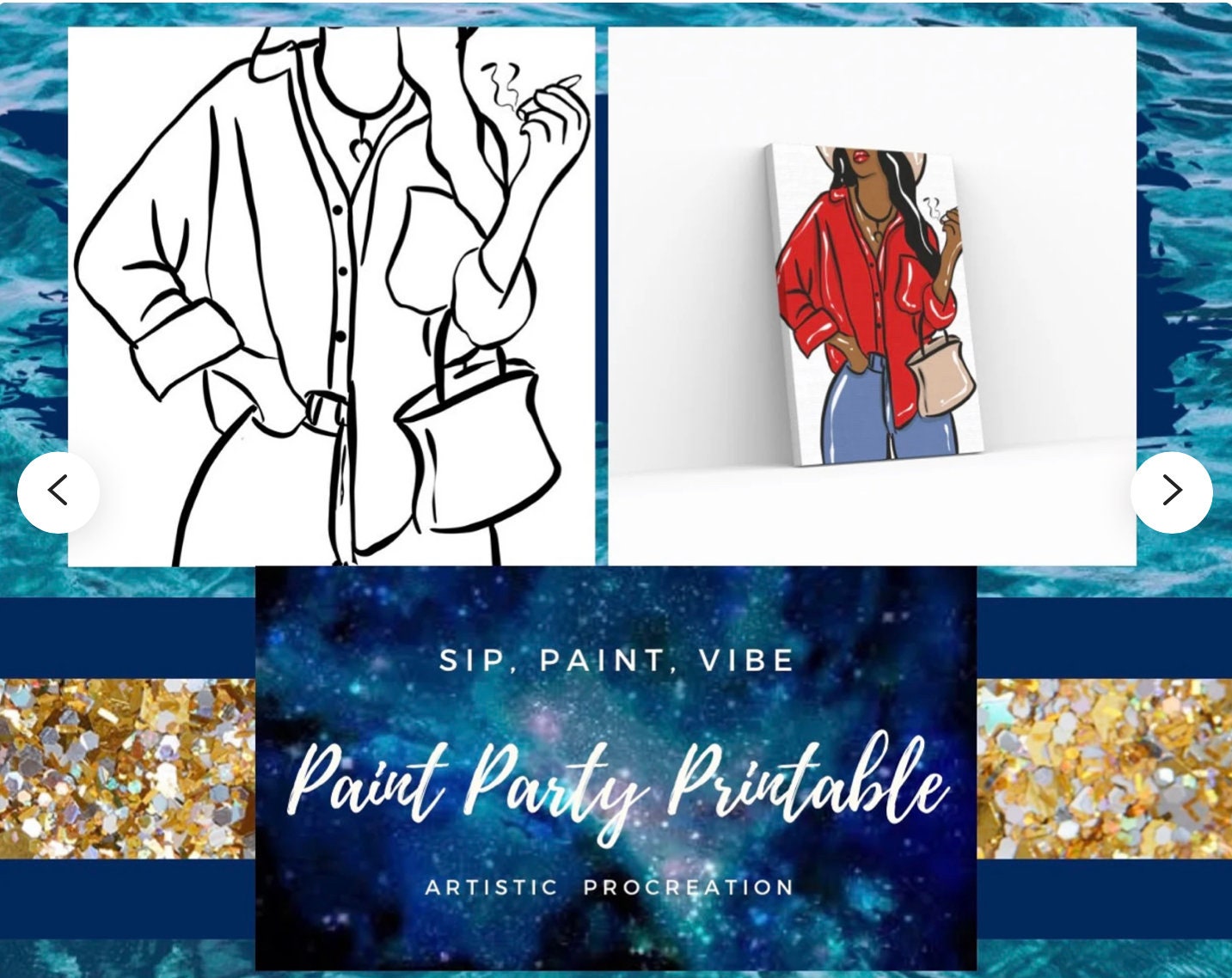 Canvas Printable/ Pre Drawn Outline Canvas Danny/ DIY Canvas/ - Etsy