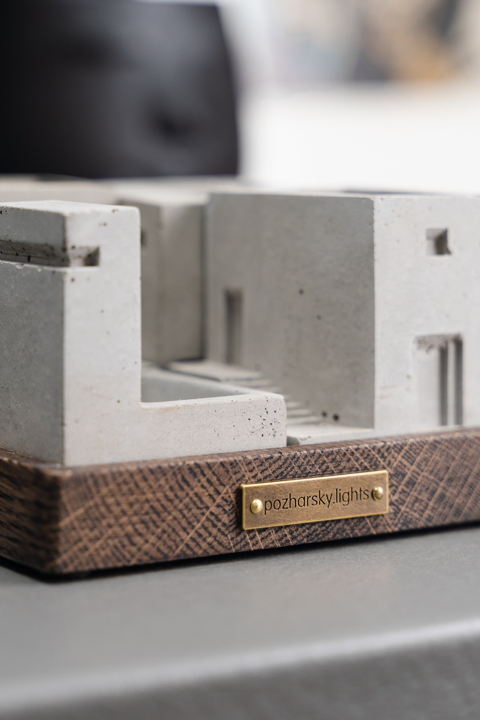 Small Desk Organizer Small Things Storage Small Concrete - Etsy