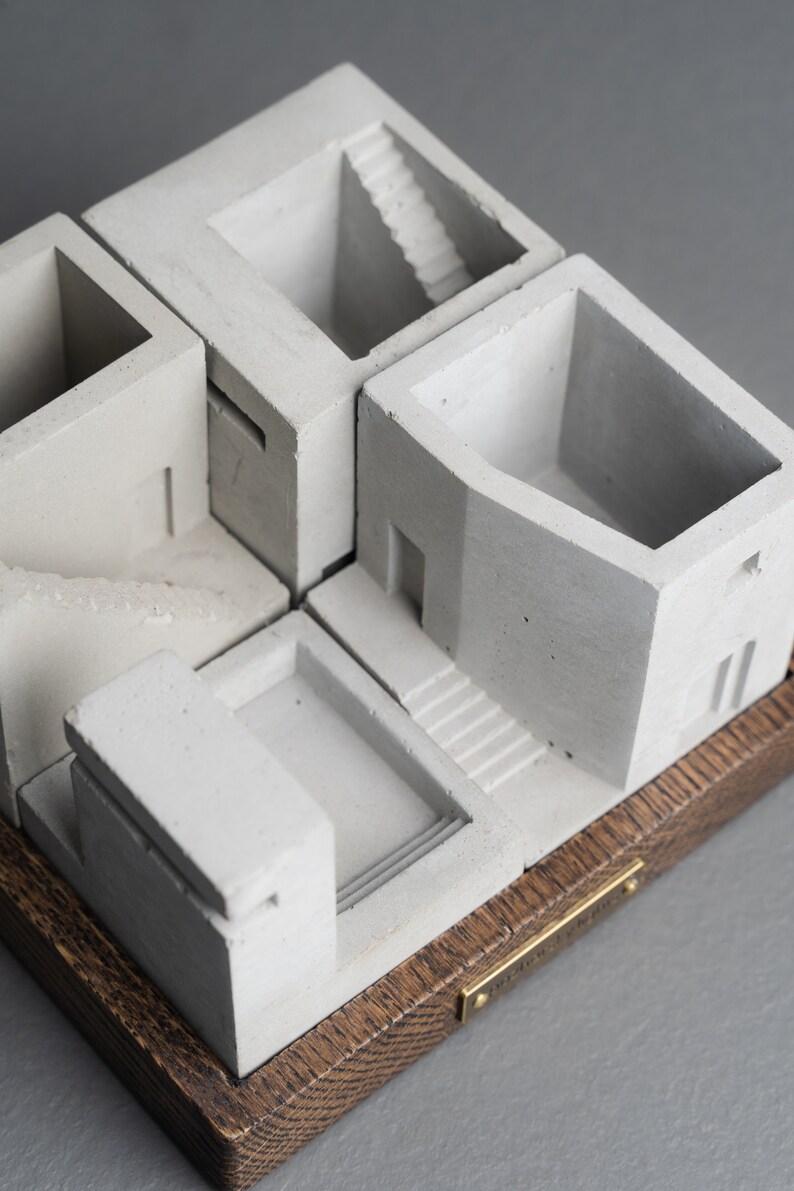 Small Desk Organizer Small Things Storage Small Concrete - Etsy