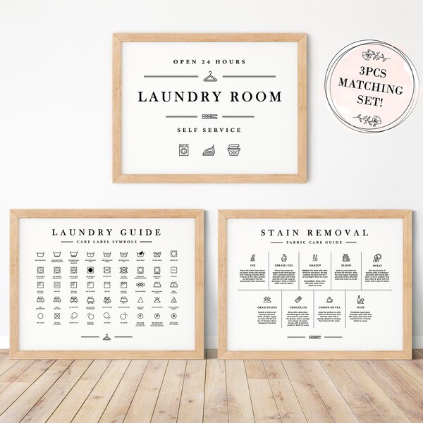 Laundry Symbol - Etsy