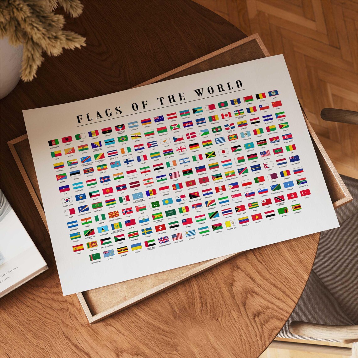 Flags of the World Poster, World Flags Poster, Geography Classroom ...