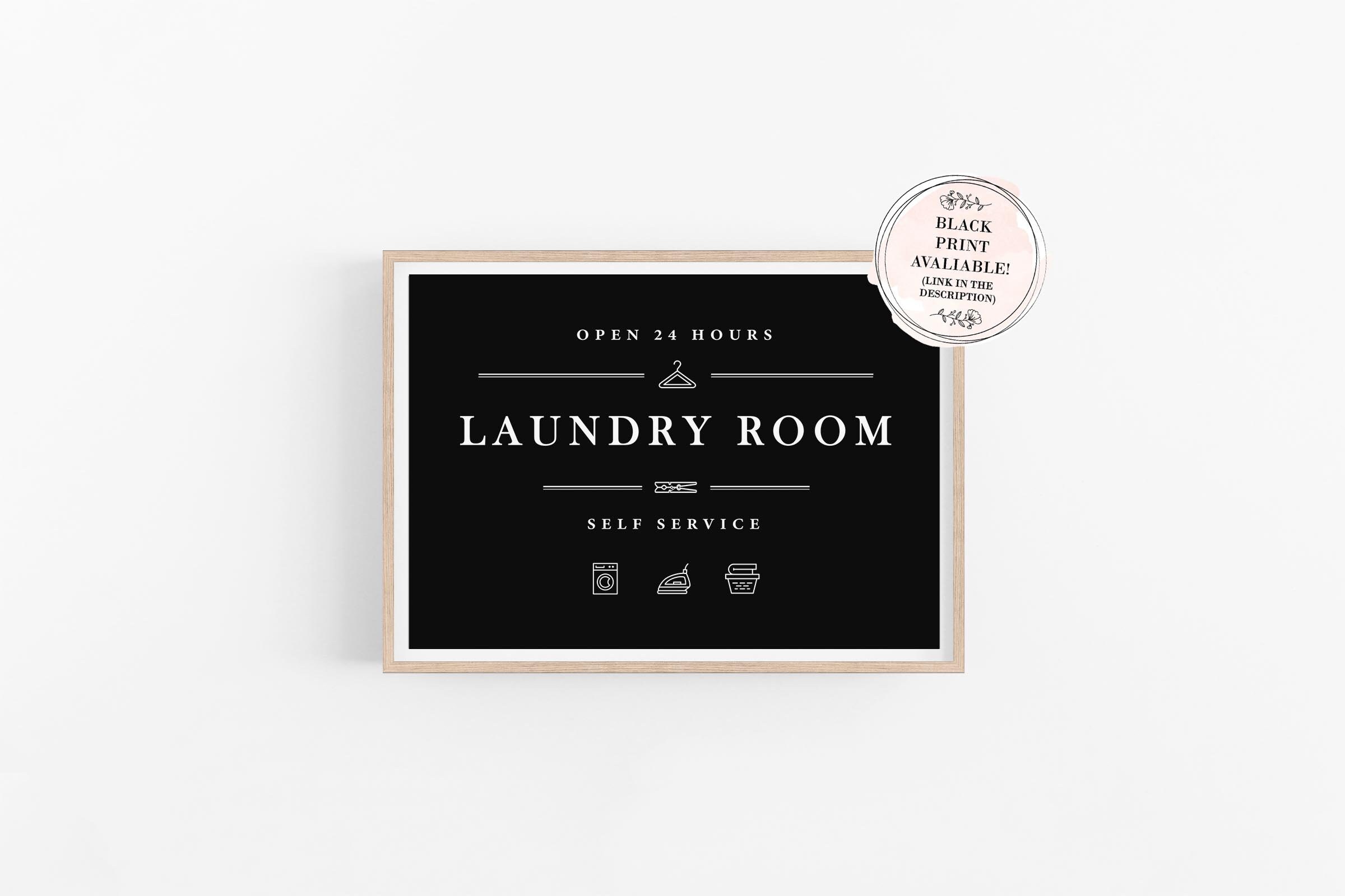 Laundry Sign Laundry Printable Art Laundry Print Laundry - Etsy UK